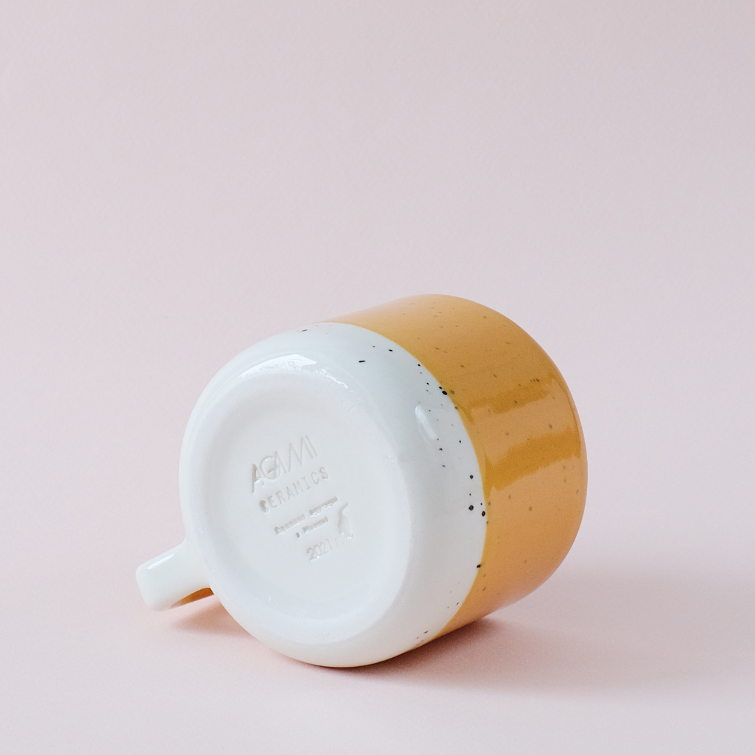 Mustard mug, 350 ml – Agami Ceramics