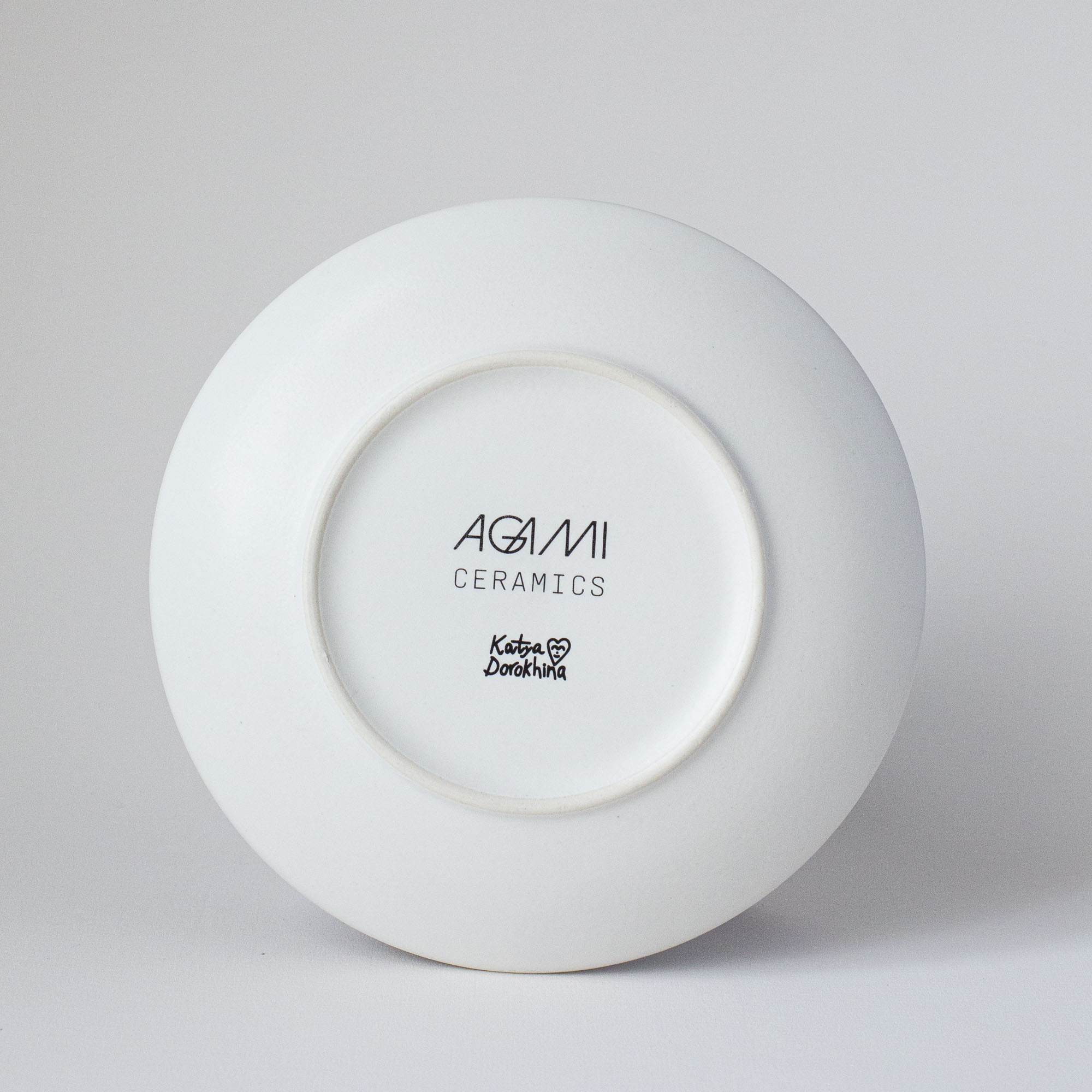 Ice rink plate, 20 cm – Agami Ceramics